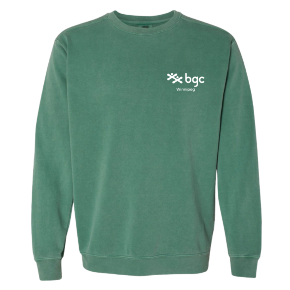 Comfort Colors Garment-Dyed Sweatshirt – BGC Winnipeg Merchandise Store